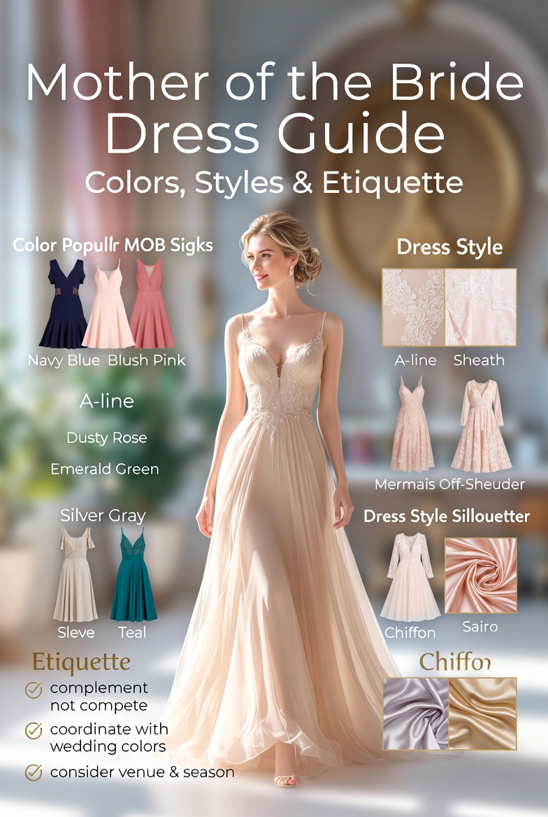 Mother of the Bride Dress Guide: Colors, Styles & Etiquette